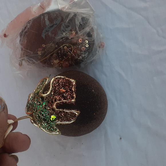 Holiday | Beaded Glitter Pears A Pair Of Pears | Poshmark
